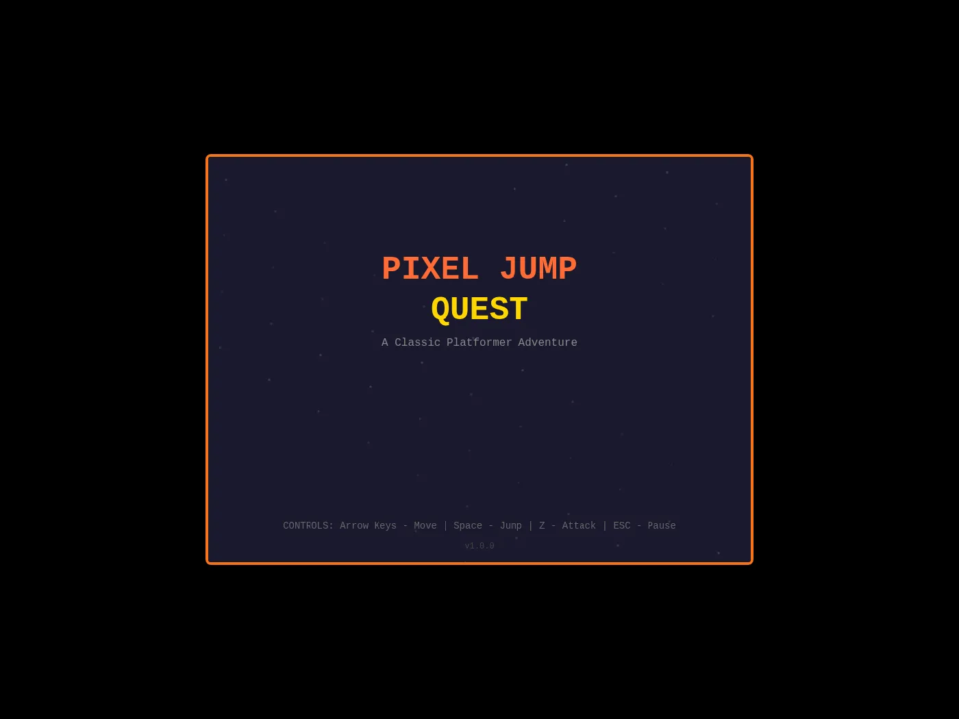 Pixel Jump Quest