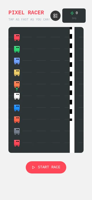 Pixel Lane Racer