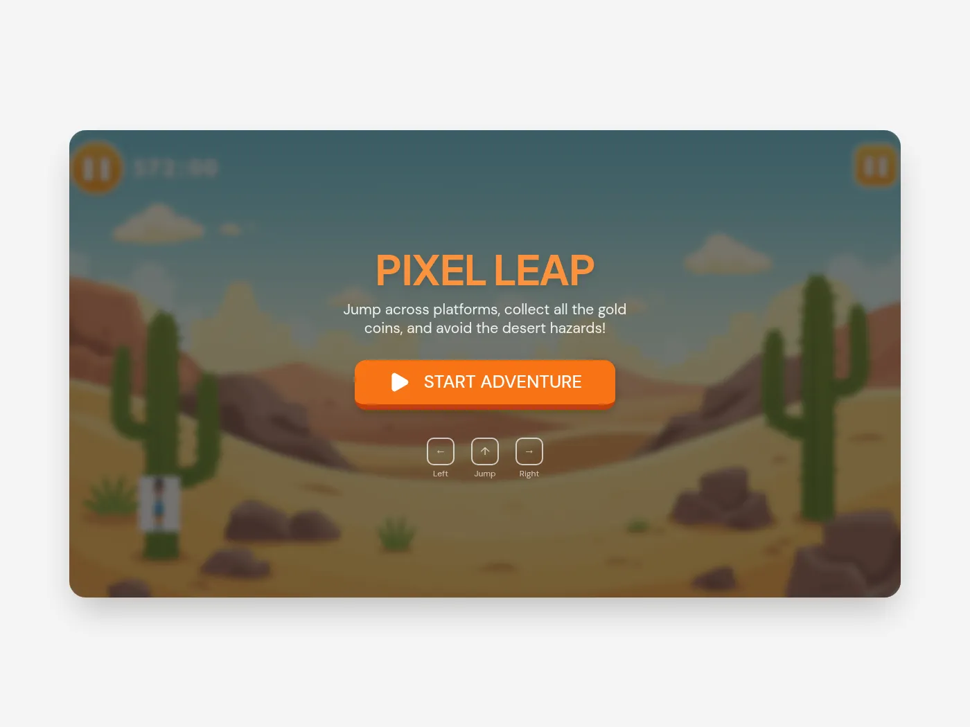 Pixel Leap Platformer