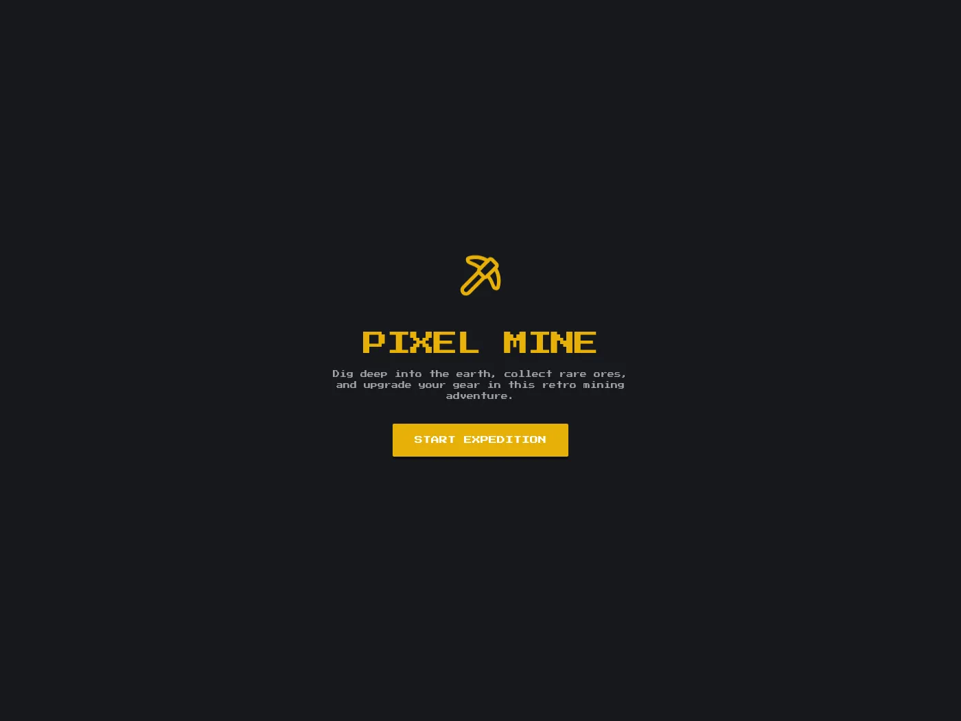 Pixel Mine Explorer