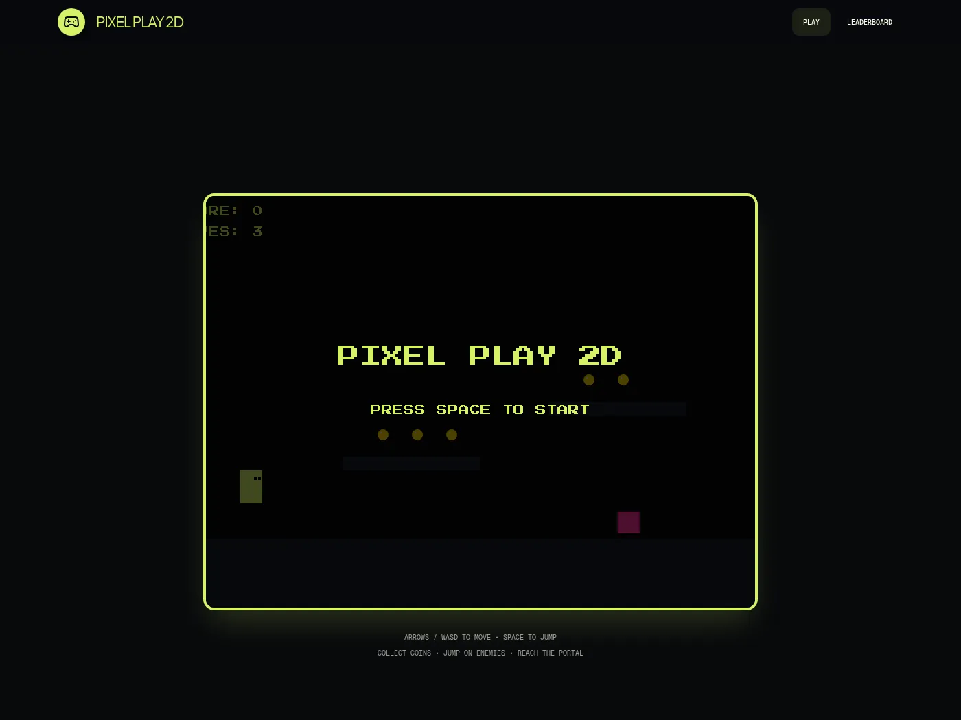 Pixel Play 2D