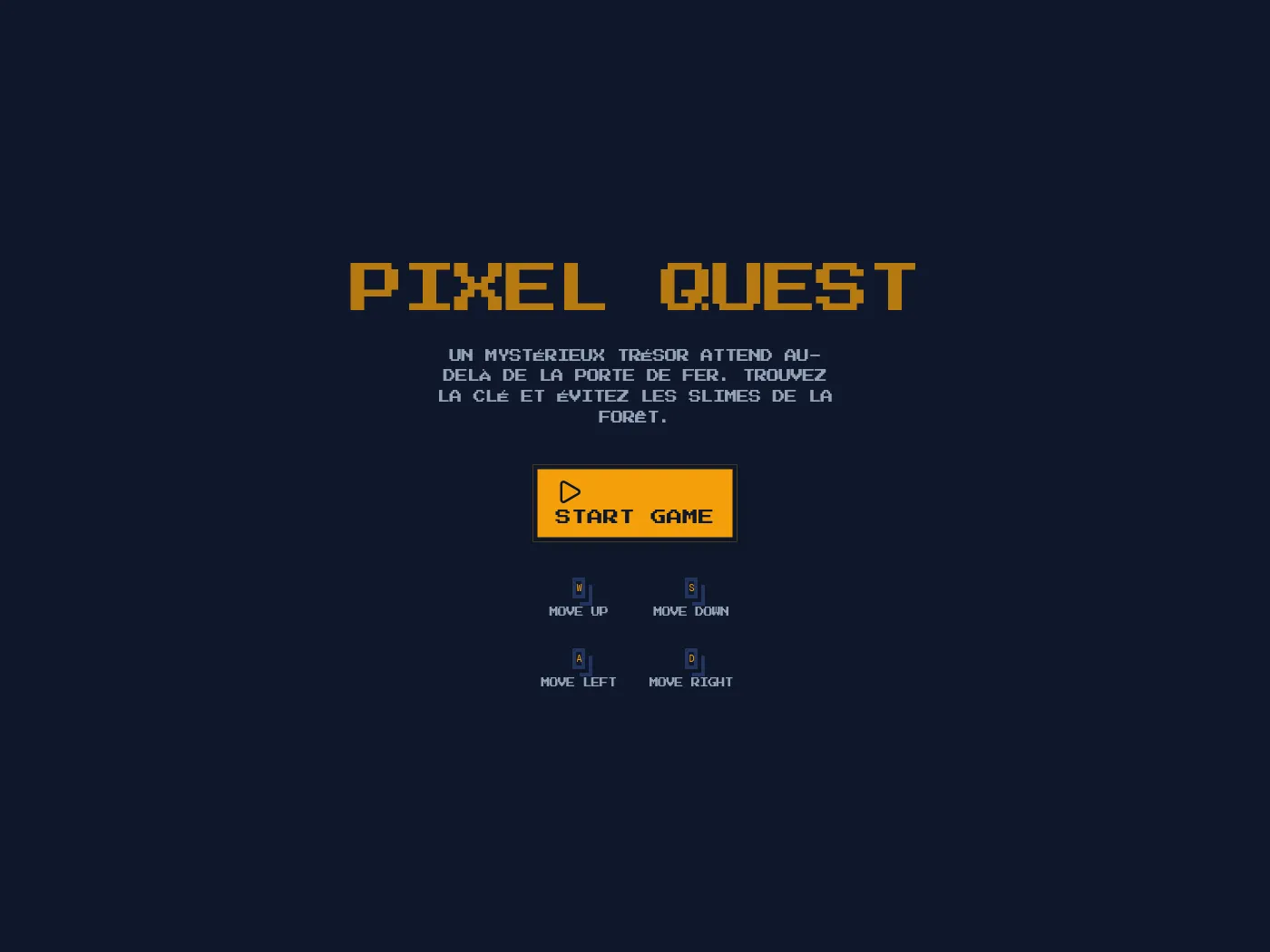 Pixel Quest Game
