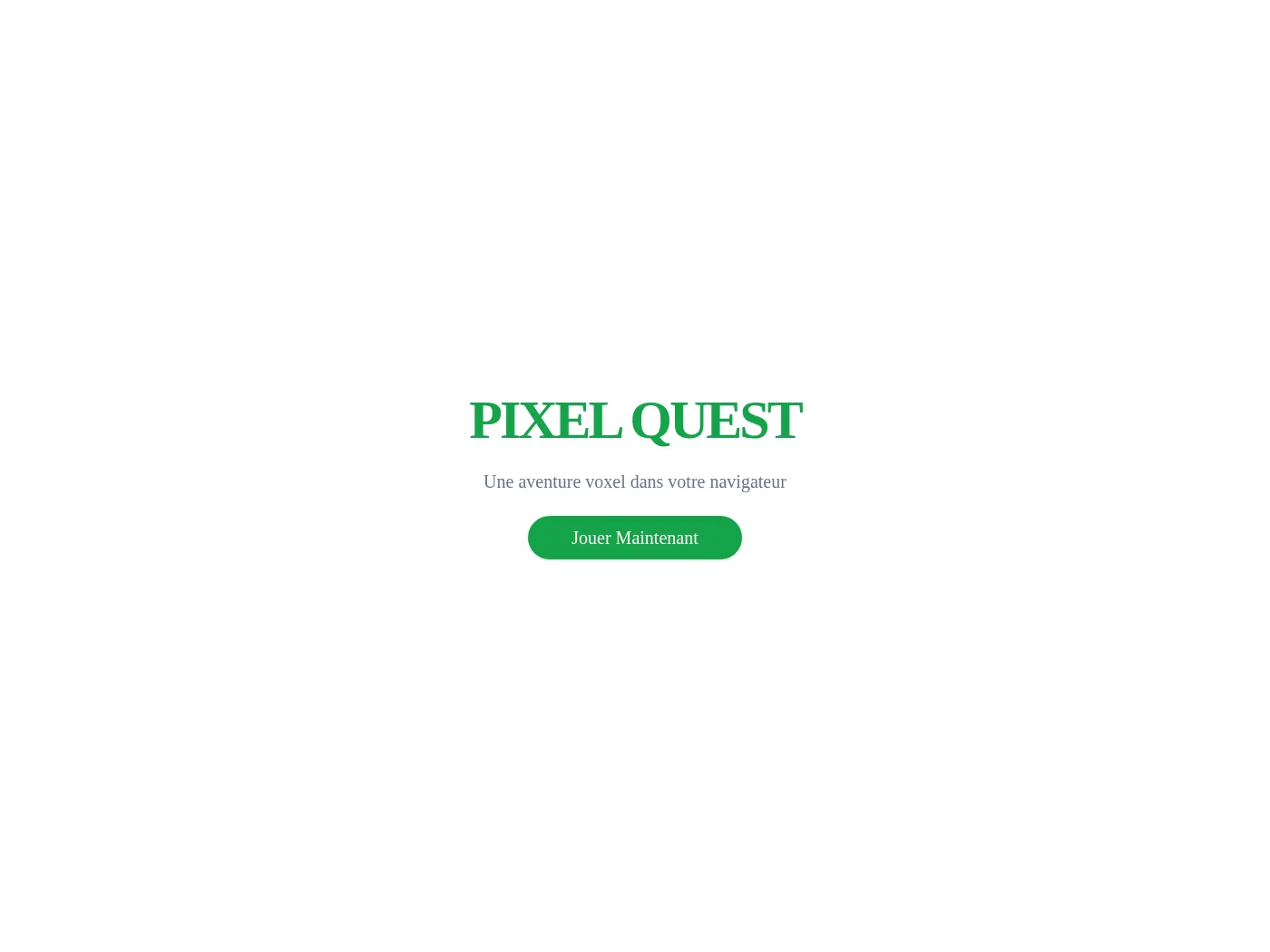 Pixel Quest Game