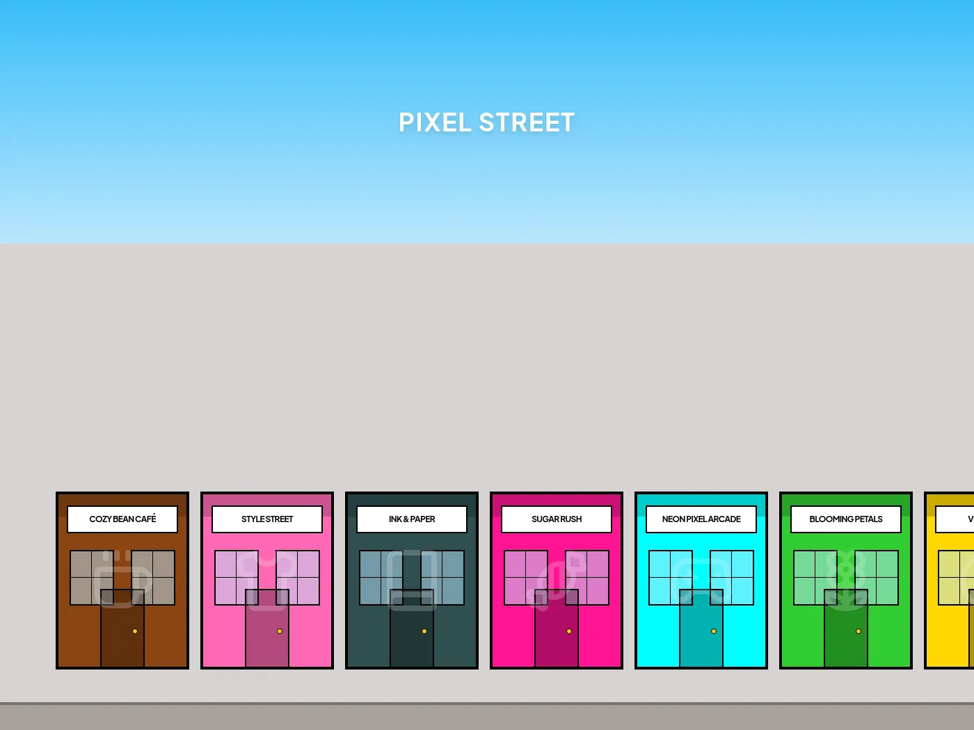 Pixel Storefront Tycoon