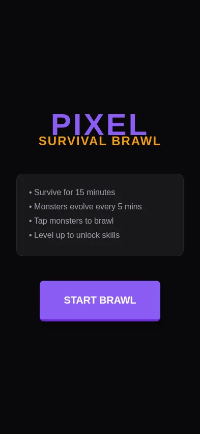 Pixel Survival Brawl