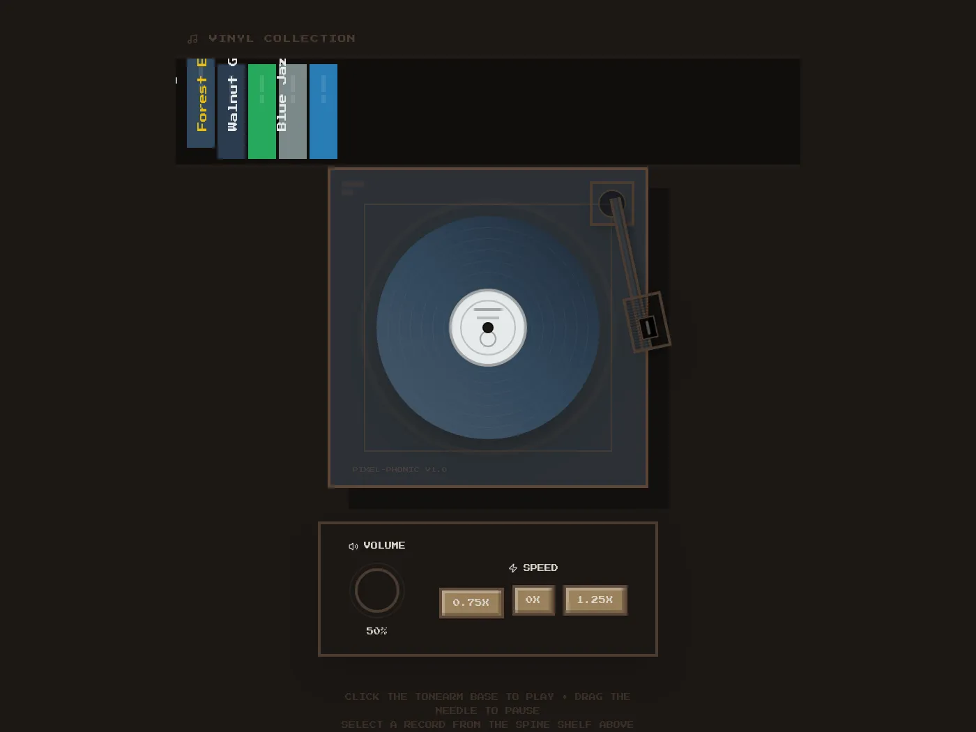 Pixel Vinyl Experience