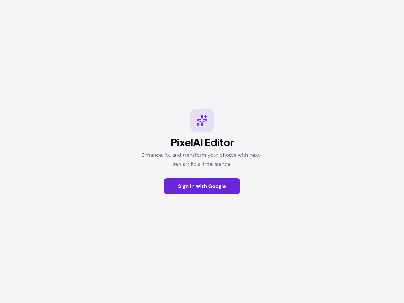 PixelAI Image Editor