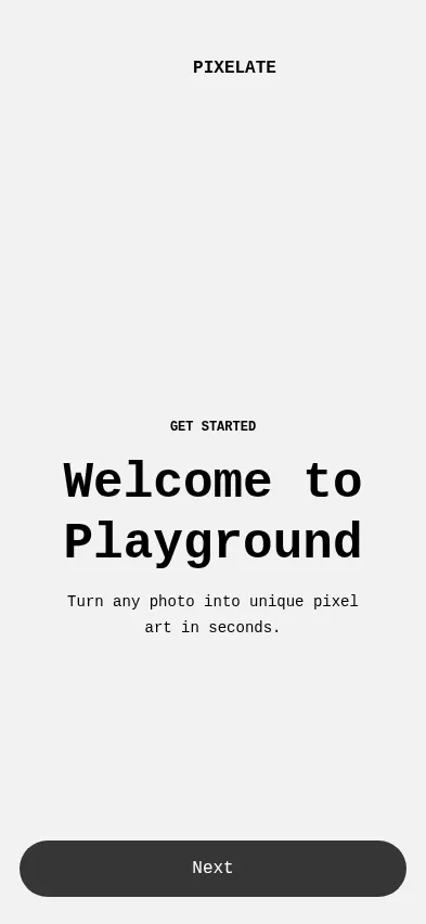 Pixelate Image Playground