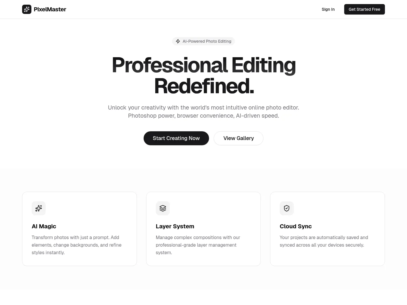 PixelMaster Editor