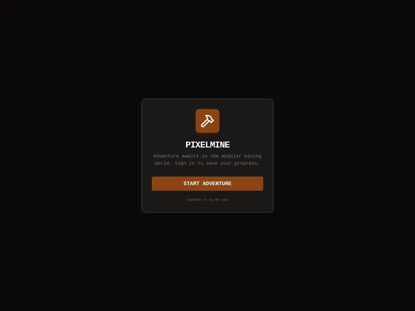 PixelMine Adventure