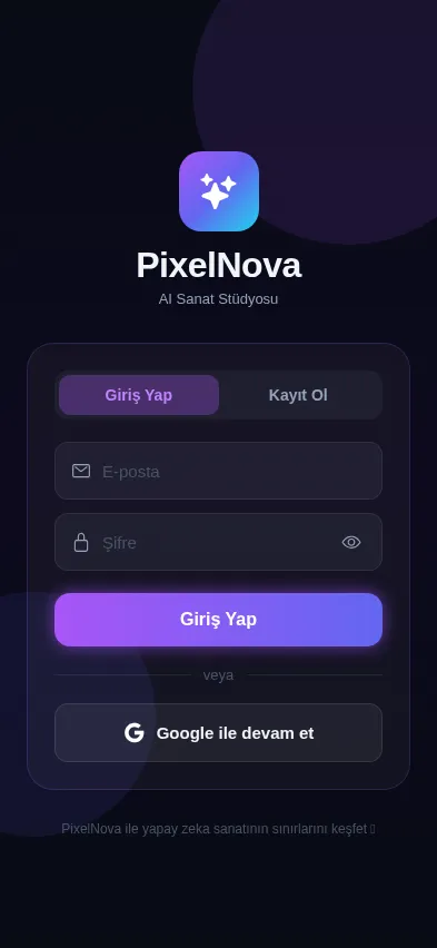 PixelNova AI Art Studio