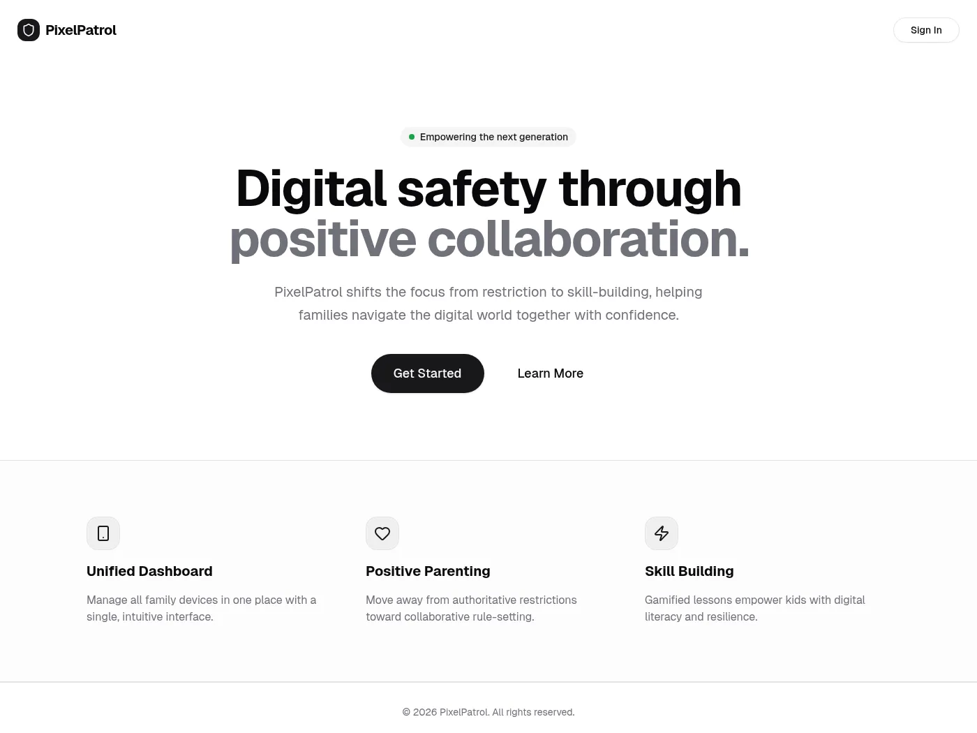 PixelPatrol Family Safety
