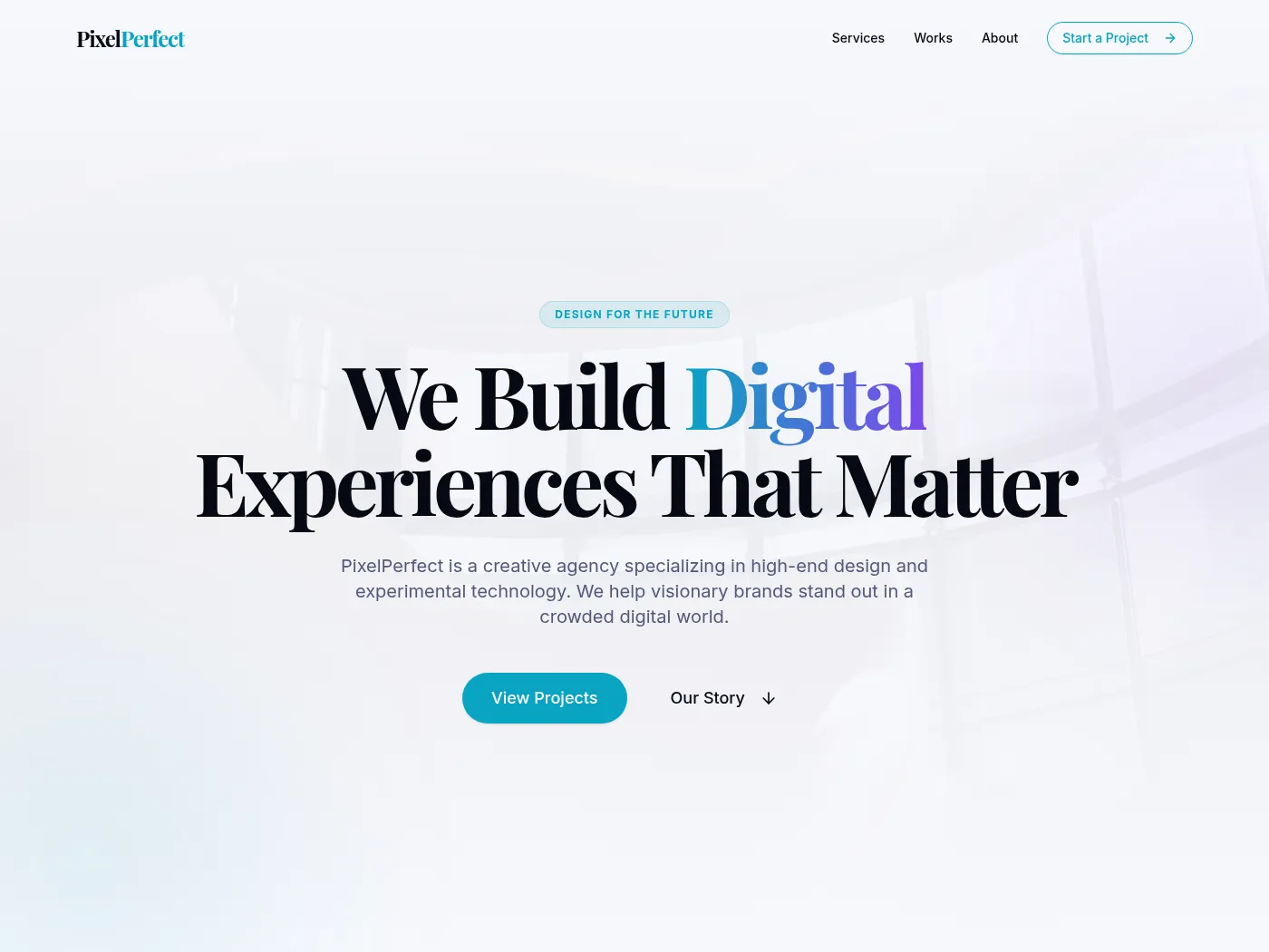 PixelPerfect Web Starter