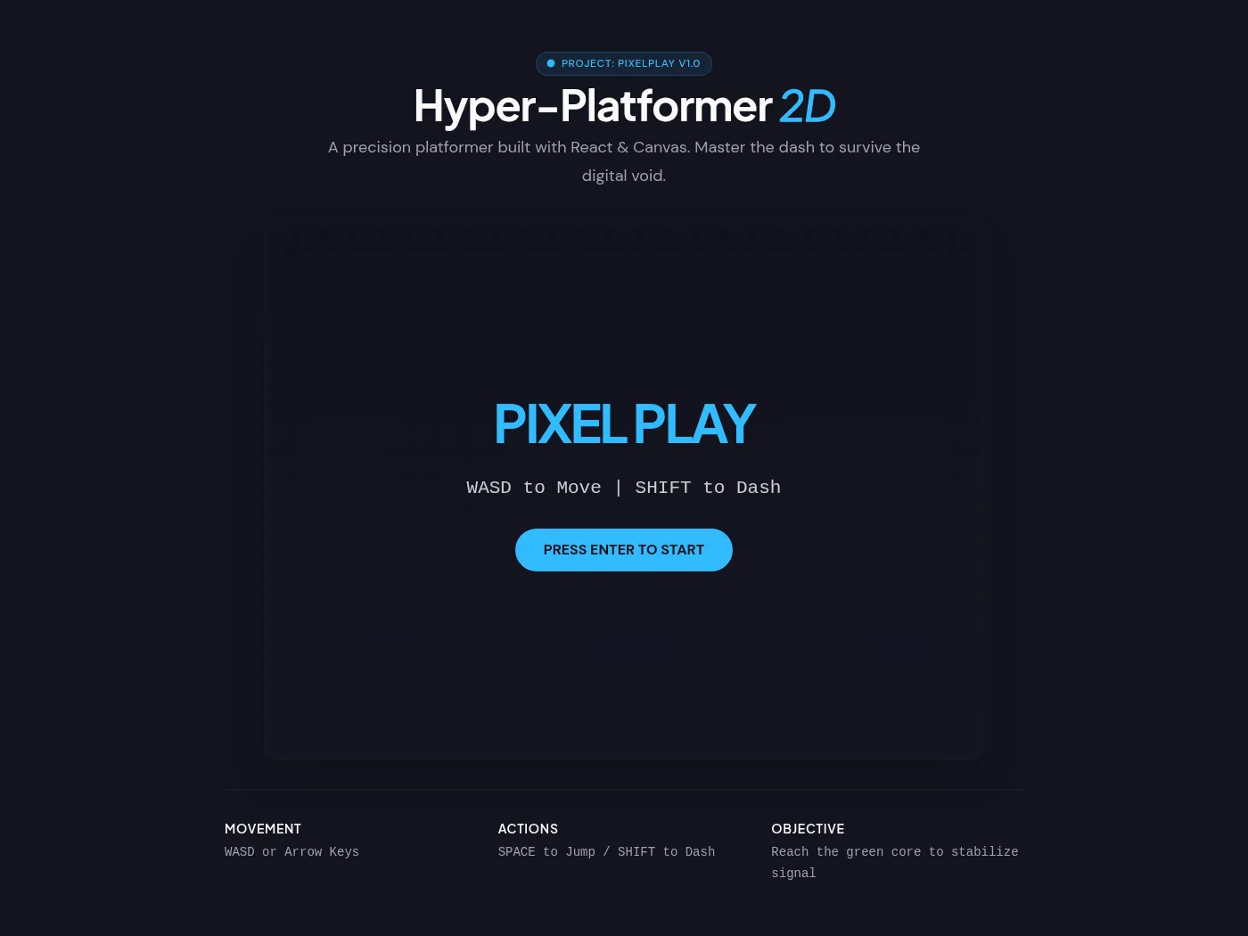 PixelPlay 2D Game