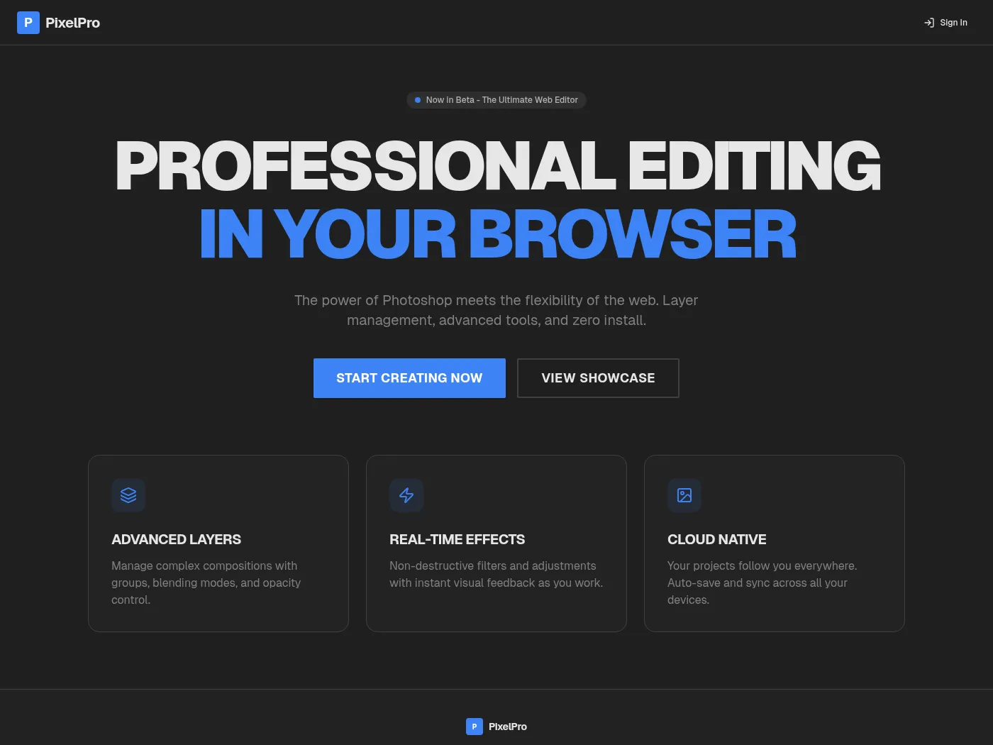 PixelPro Editor