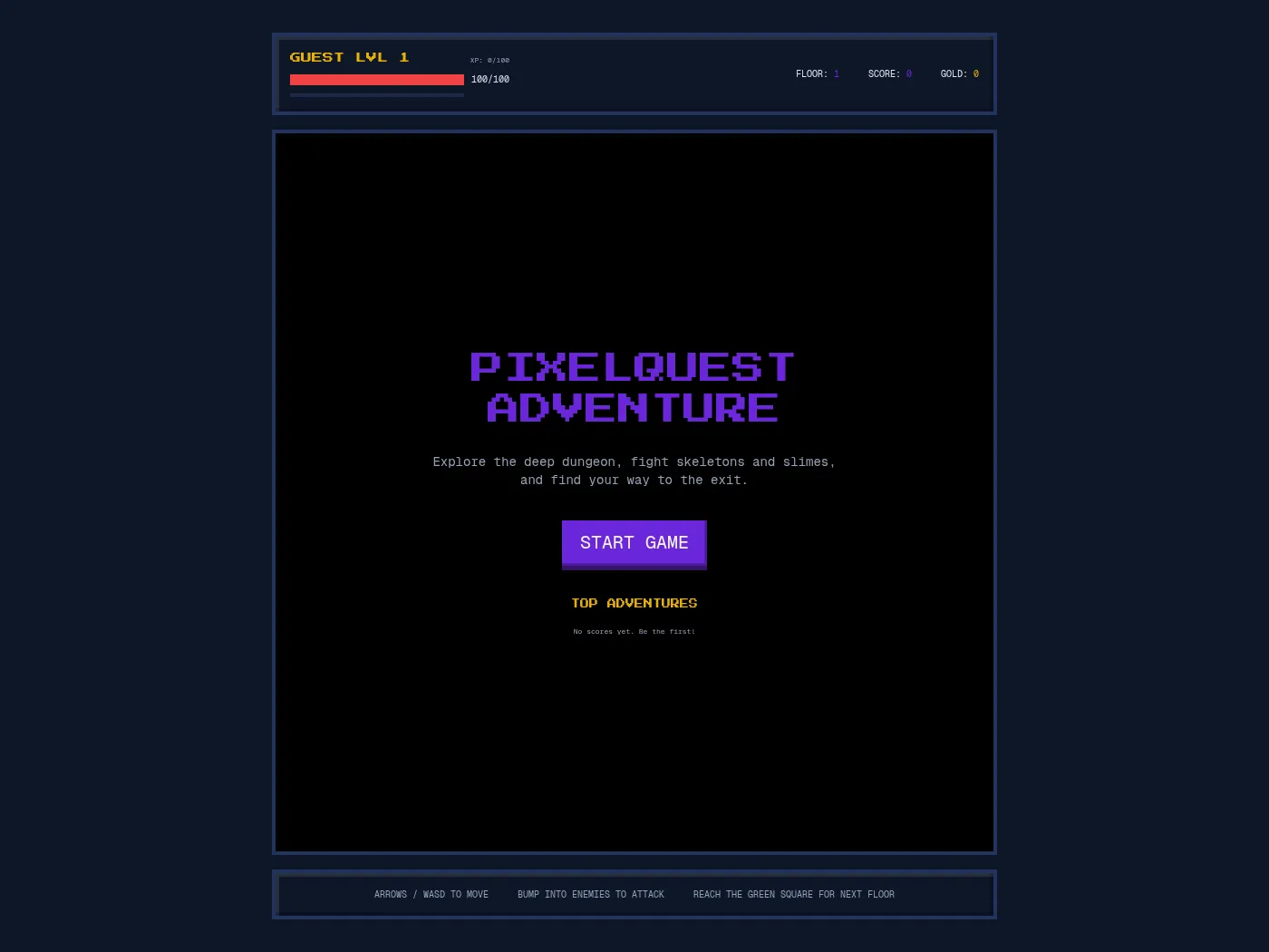 PixelQuest Adventure