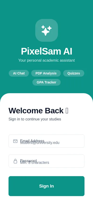 PixelSam Academic AI