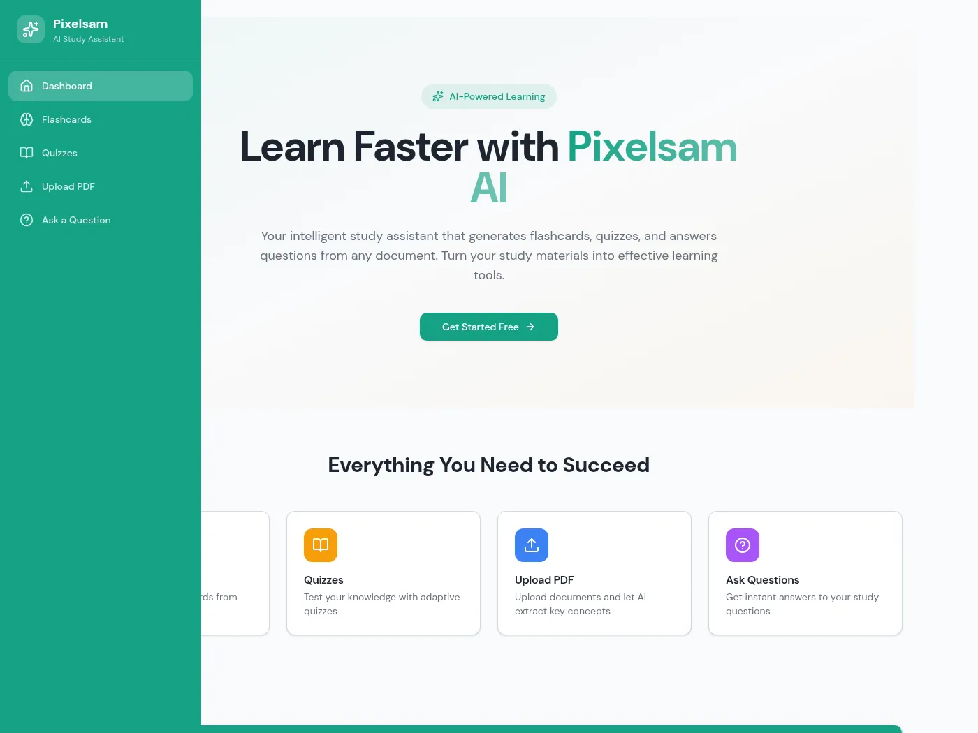 Pixelsam Study AI