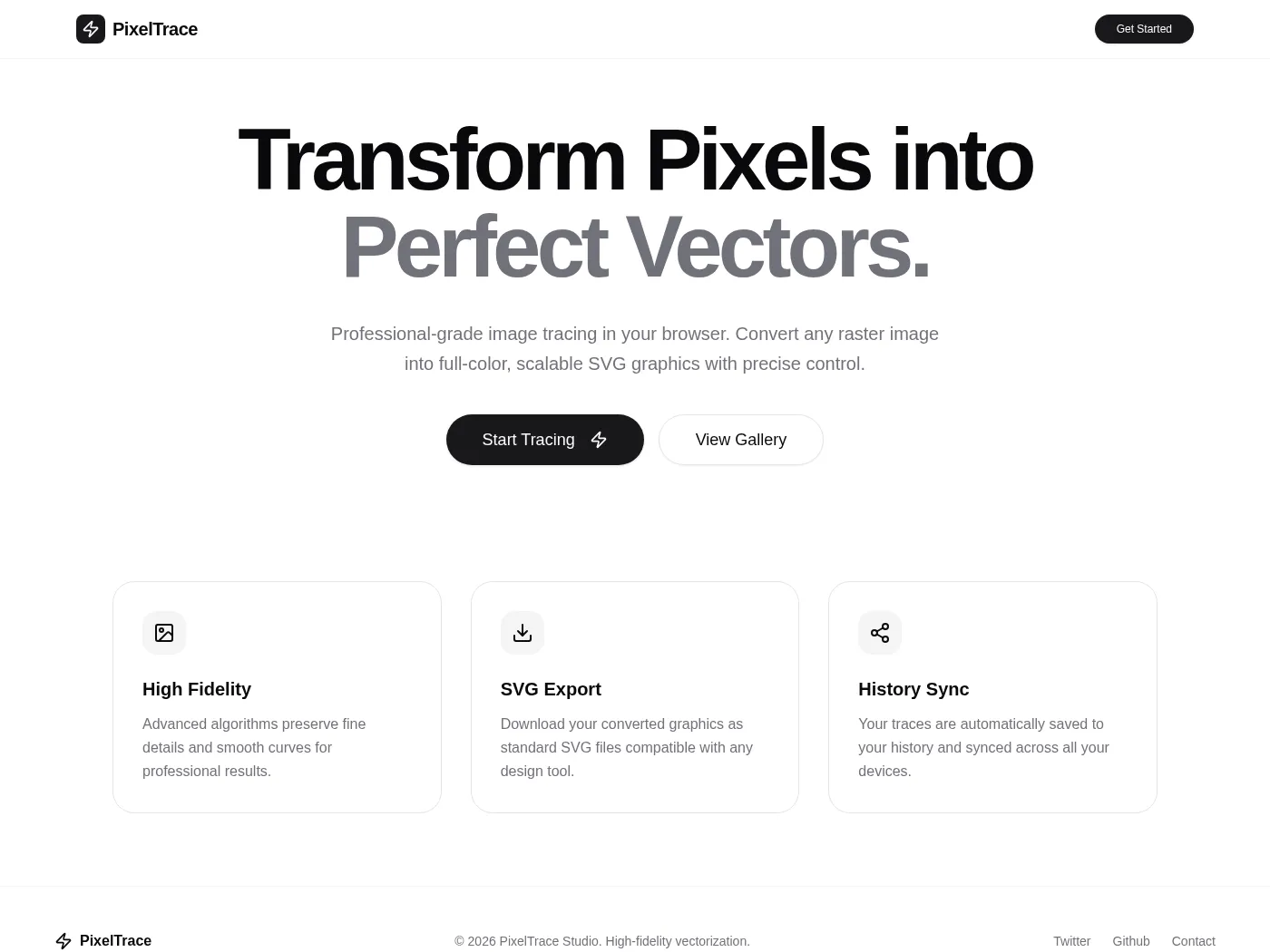 PixelTrace Studio