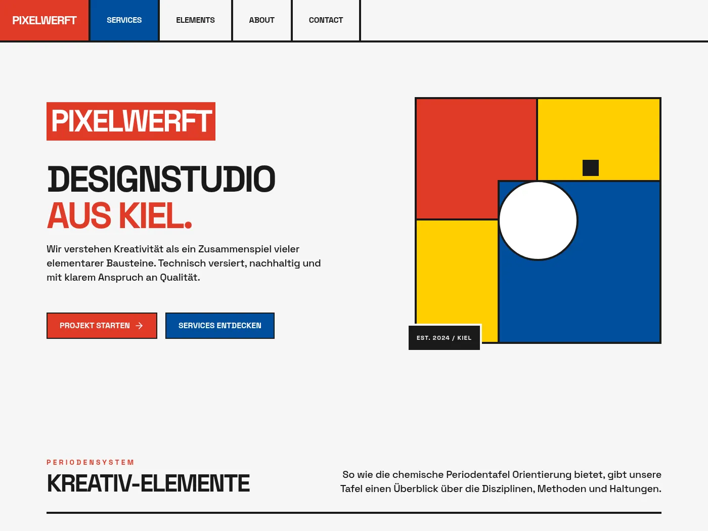 Pixelwerft Bauhaus Landing