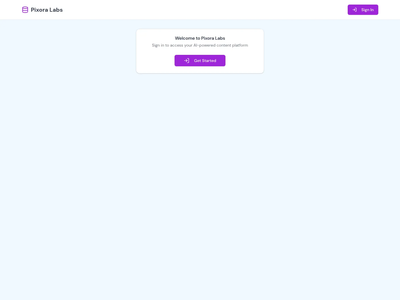 Pixora AI Agent Platform