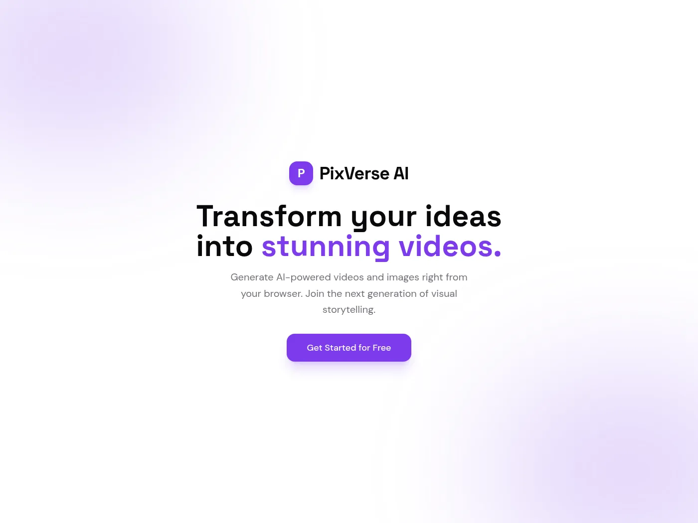 PixVerse AI Clone