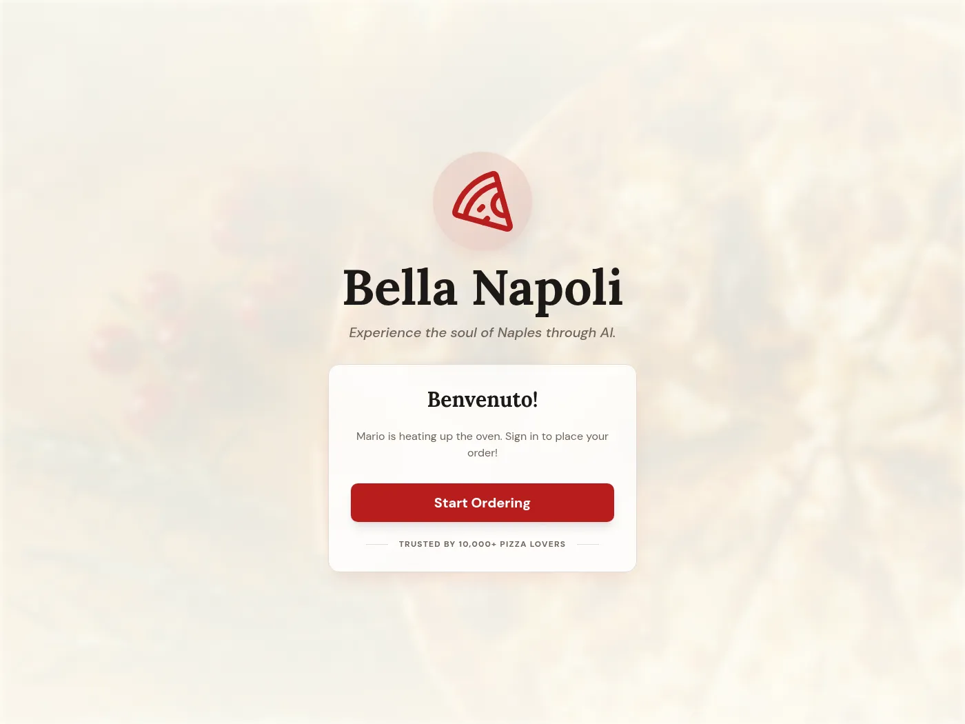 Pizza AI Agent