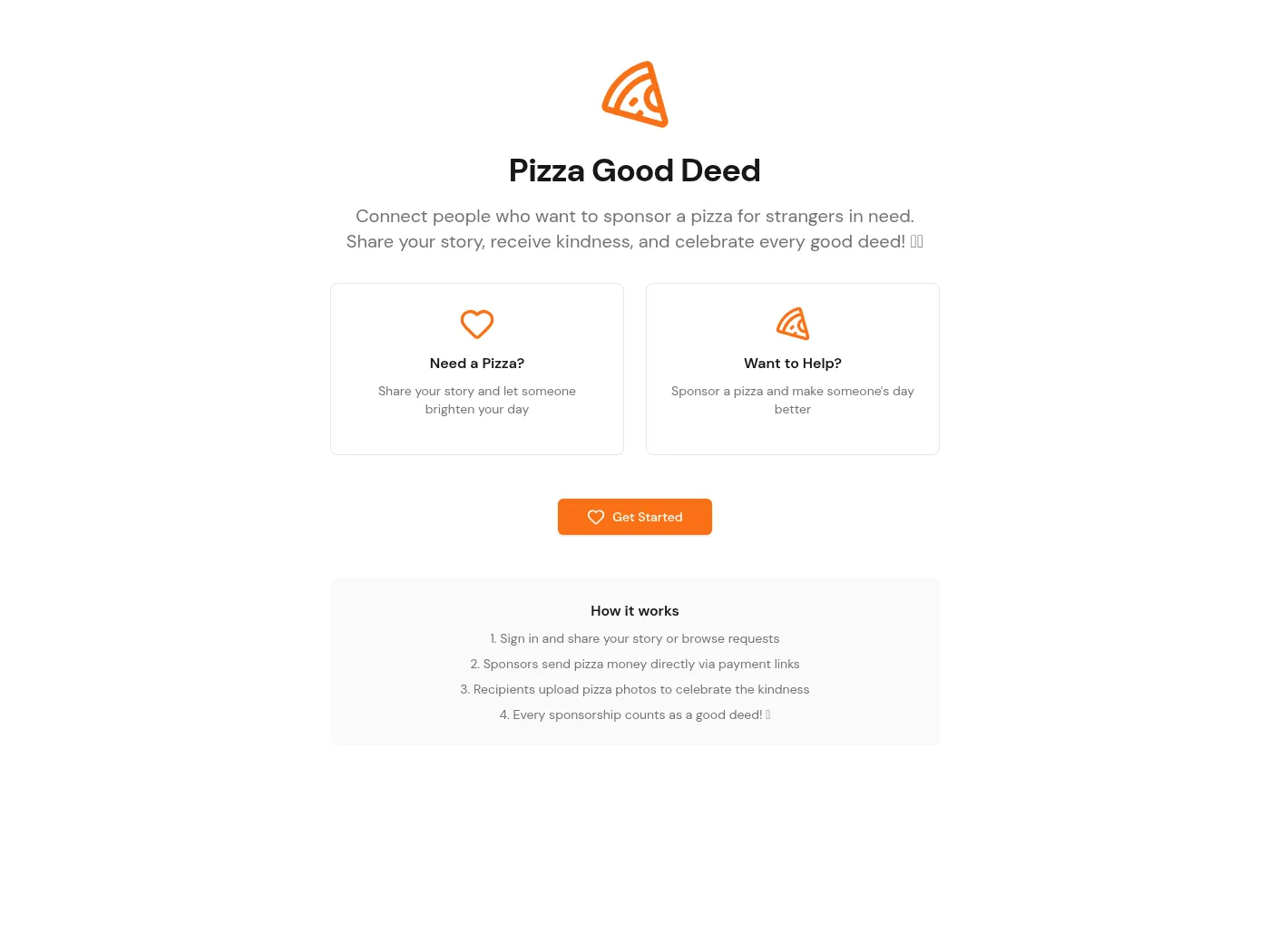 Pizza Good Deed