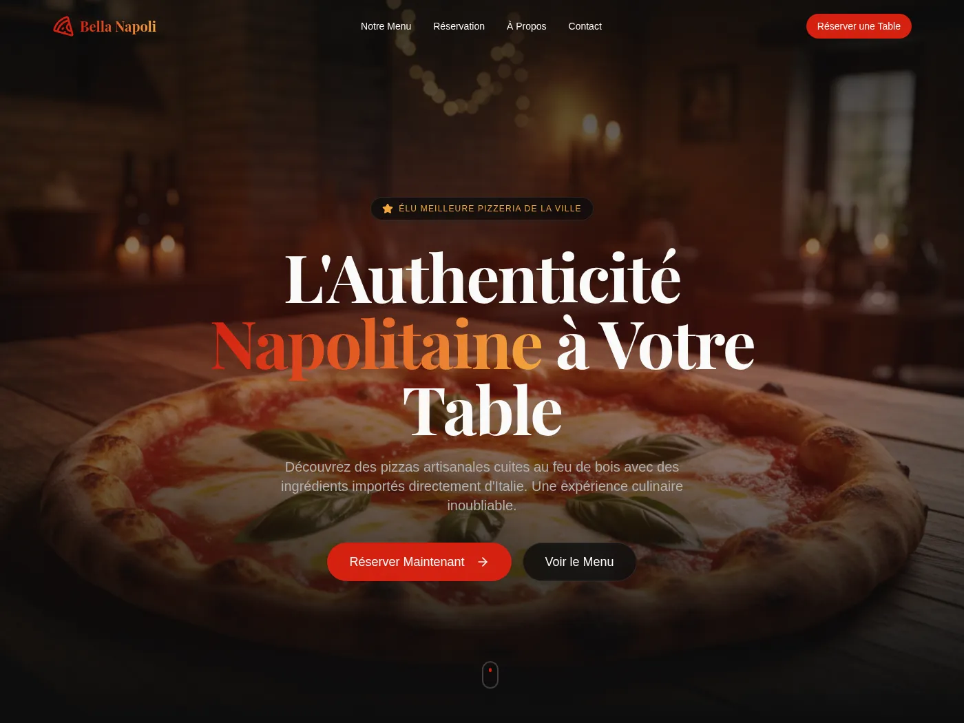 Pizza Restaurant Web