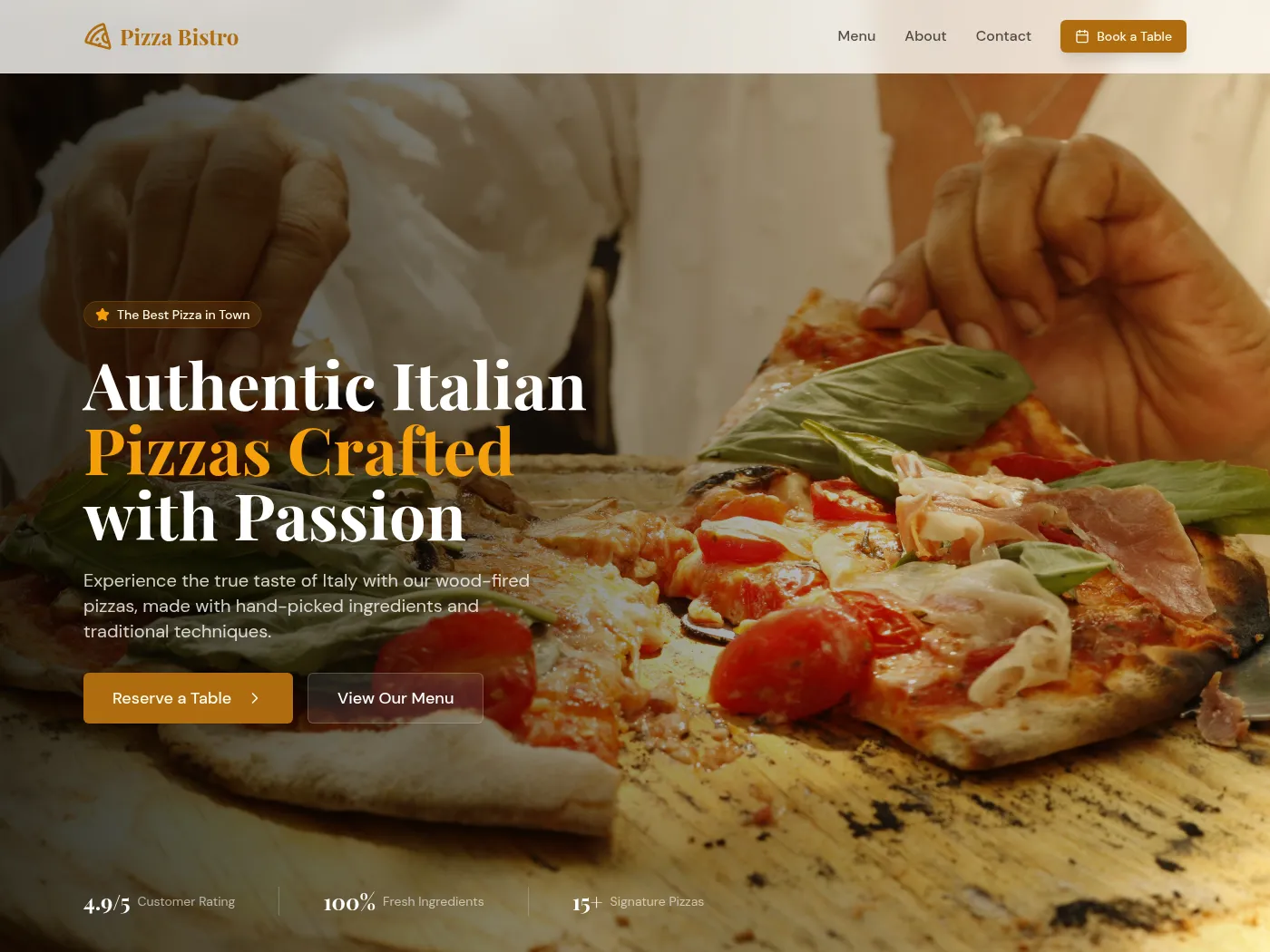 Pizza Bistro Web