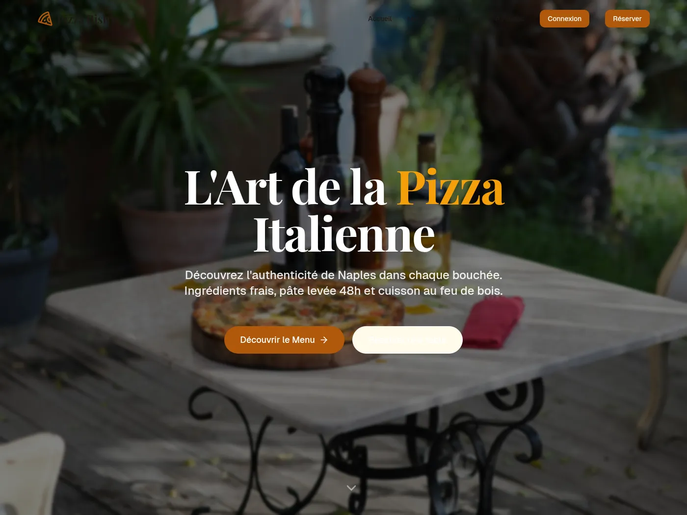 Pizza Bistro Web