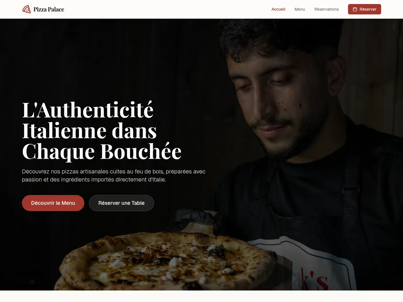 Pizza Palace Web