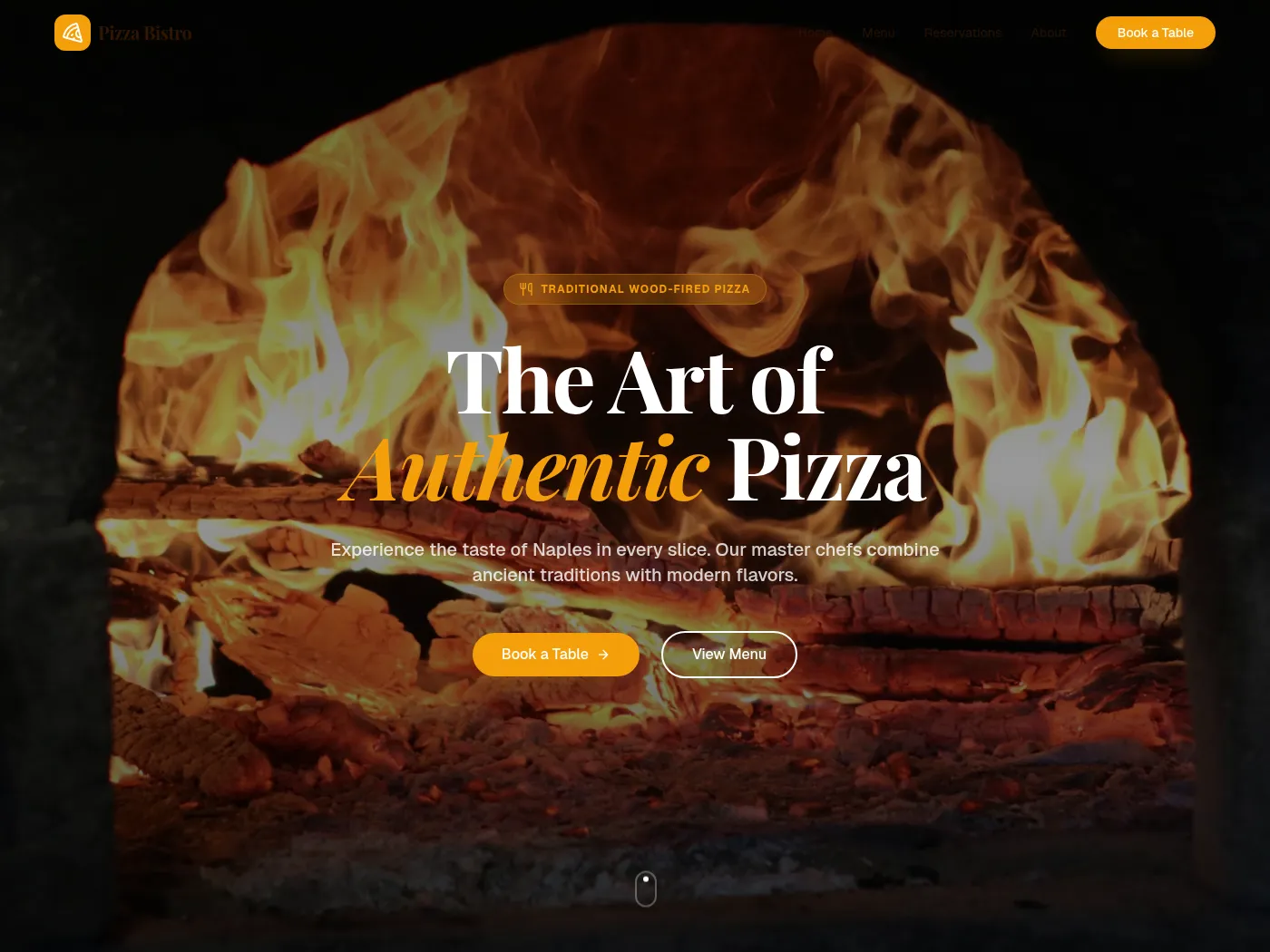 Pizza Bistro Web