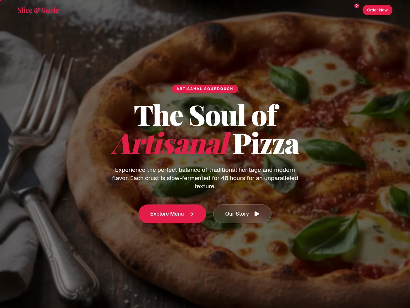 Pizza Portfolio Hub