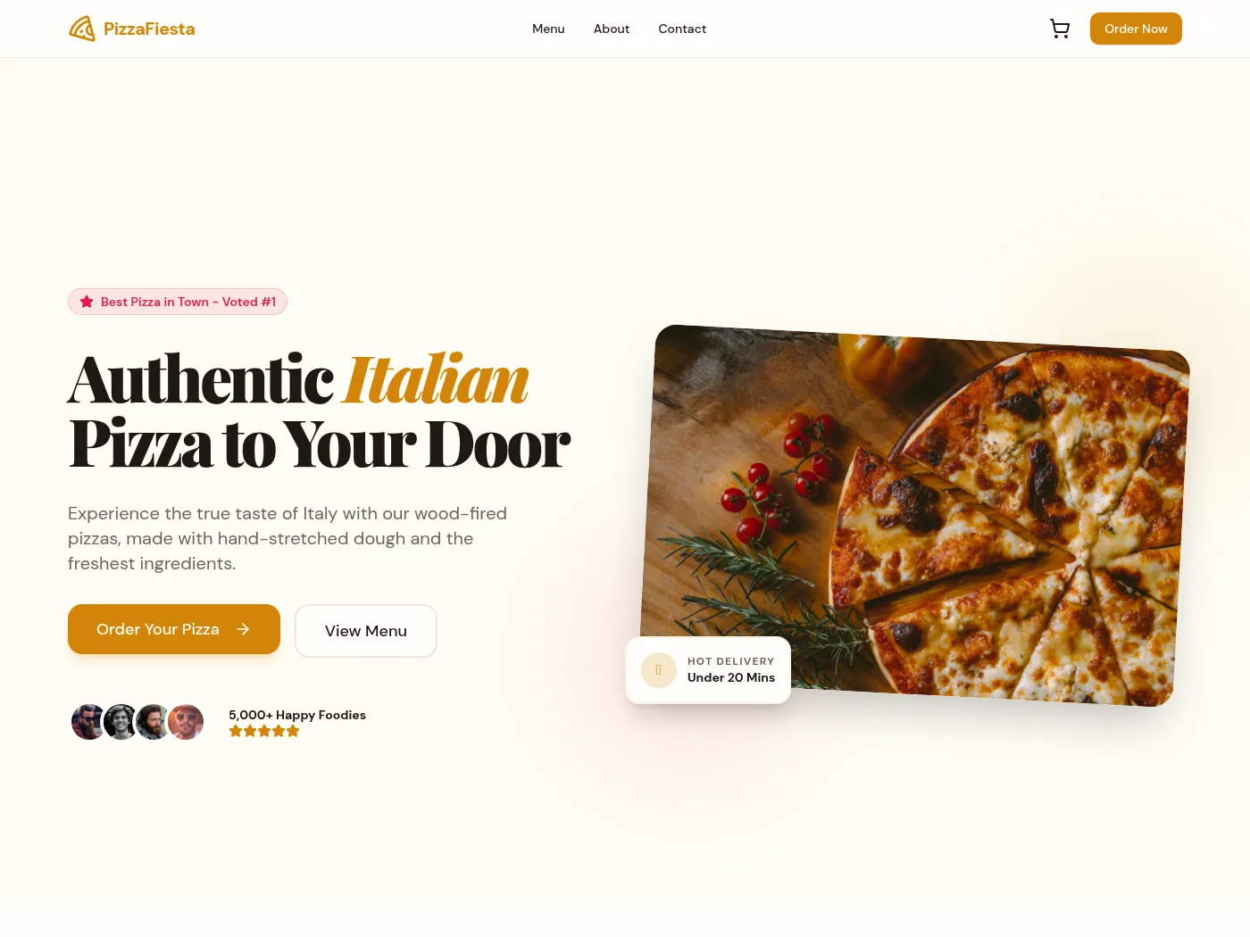 PizzaFiesta Web