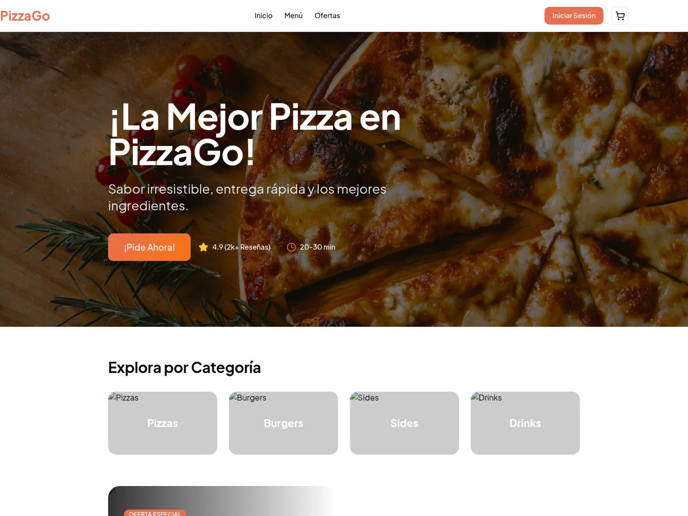 PizzaGo Restaurant Platform
