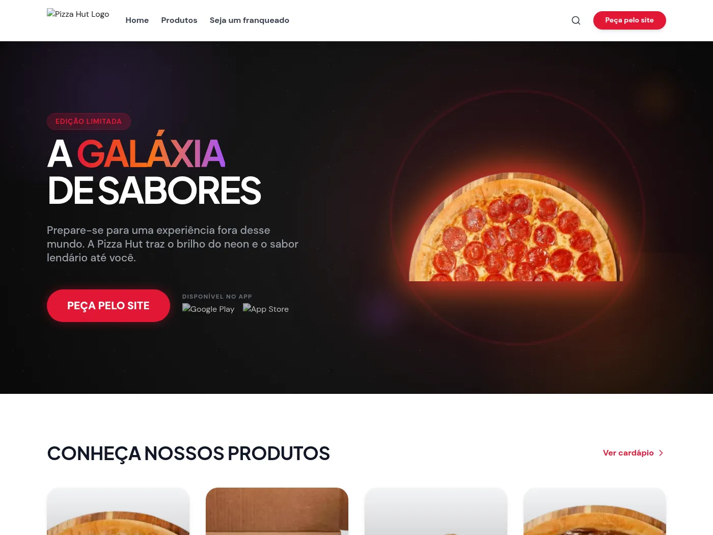PizzaHut BR Clone