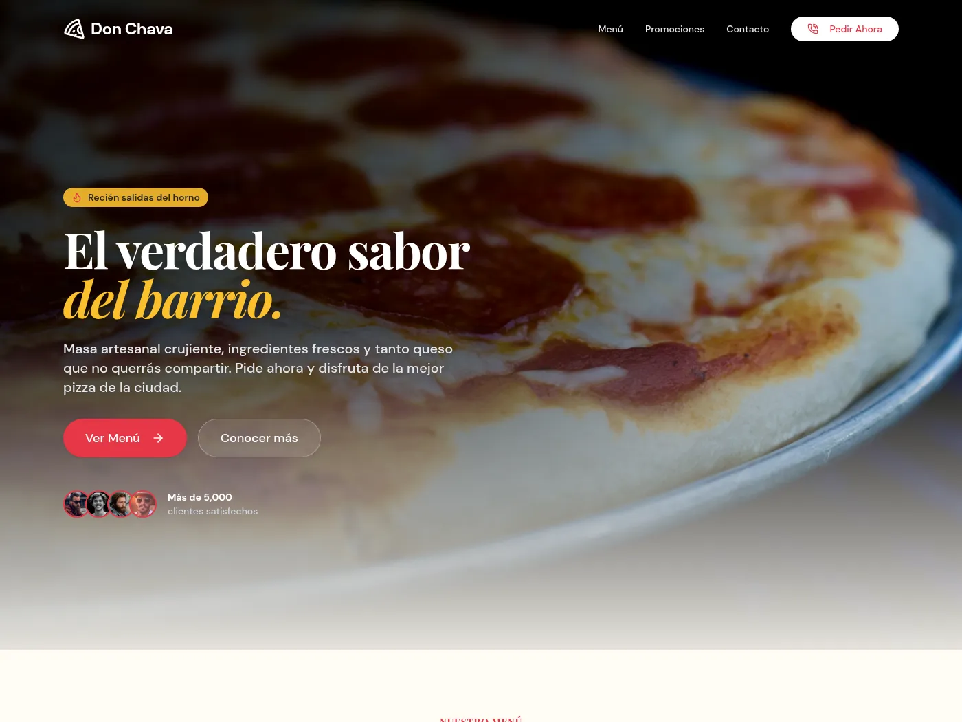 Pizzas Don Chava App