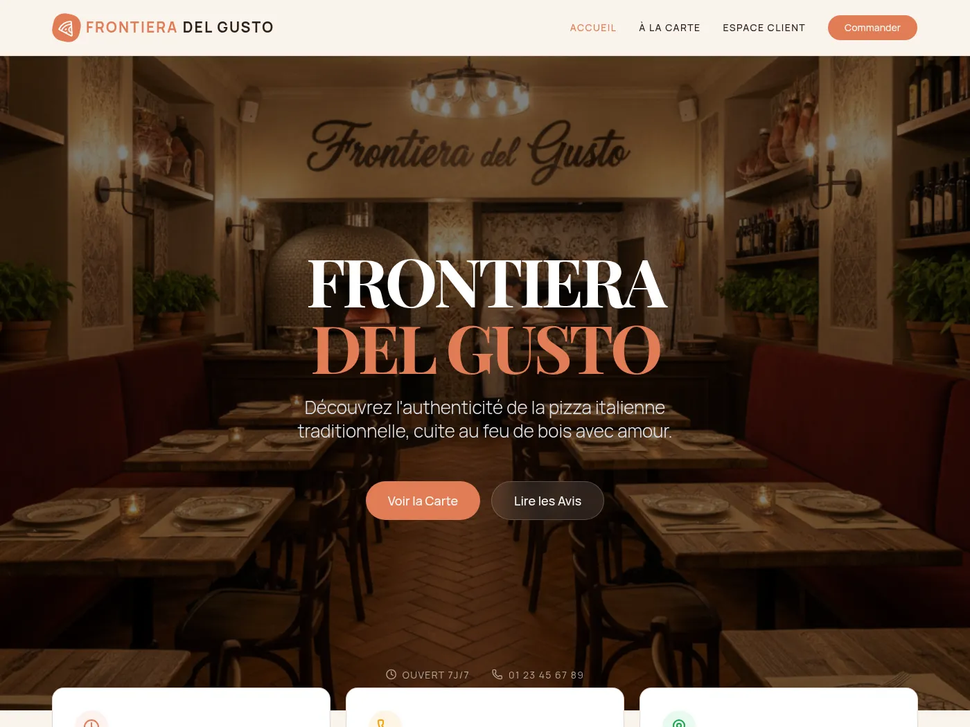 Frontiera del Gusto Site