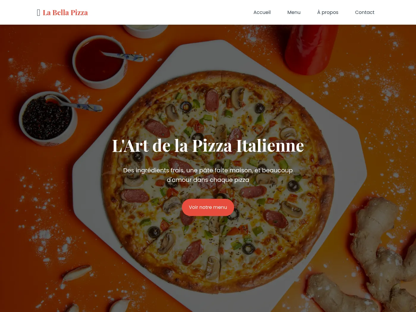 Pizzeria Web Starter