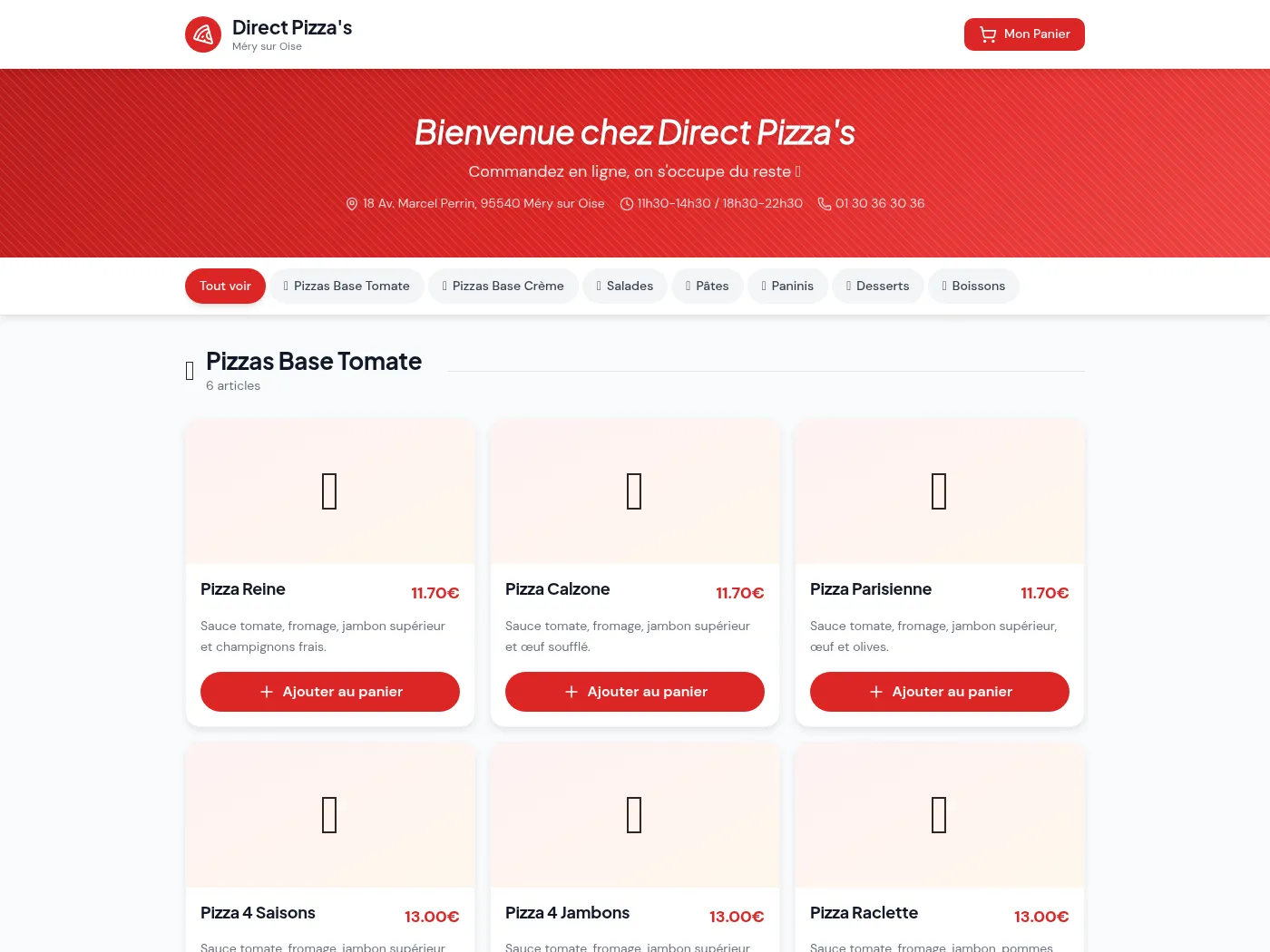 Pizzeria Manager