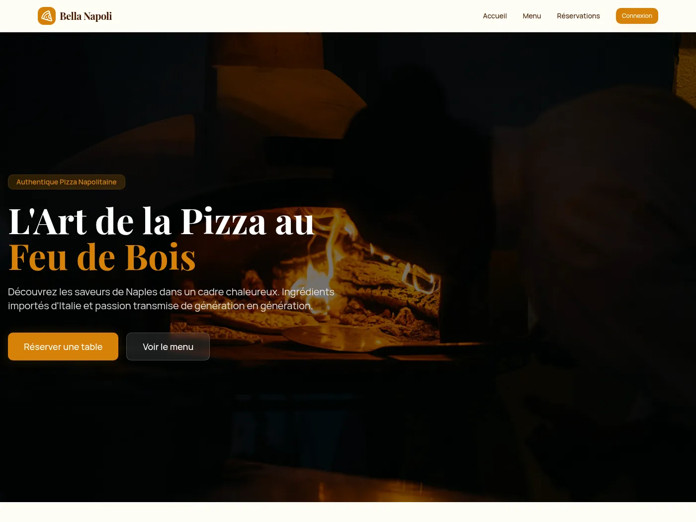Pizzeria Booking Hub