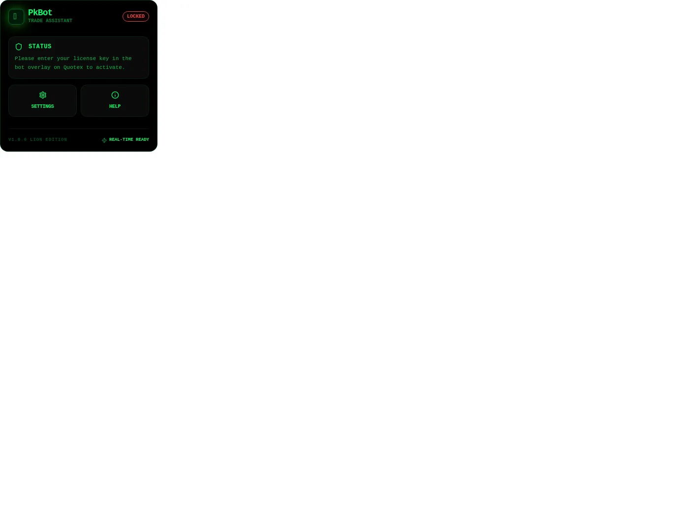 PkBot Trade Assistant