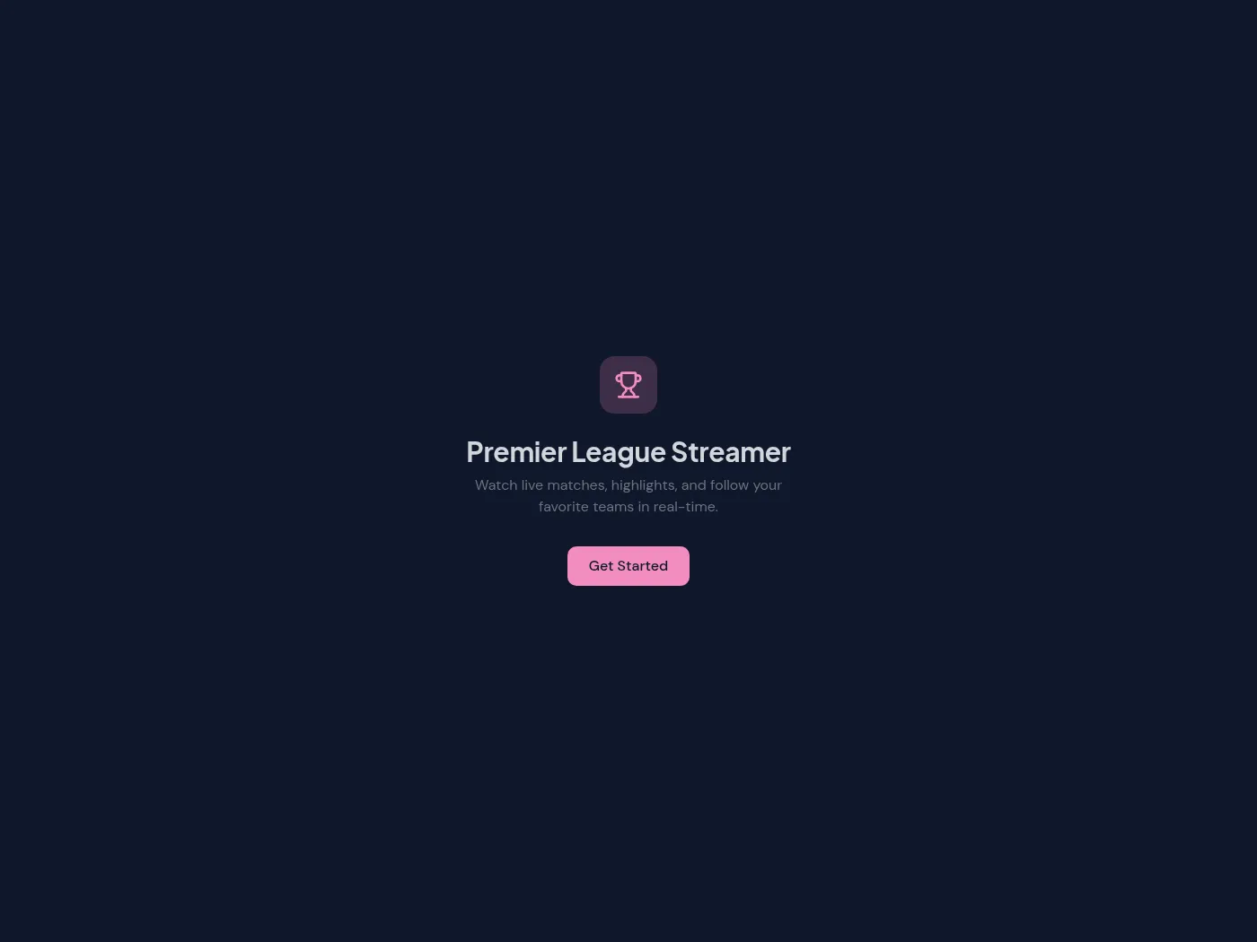 Premier League Streamer