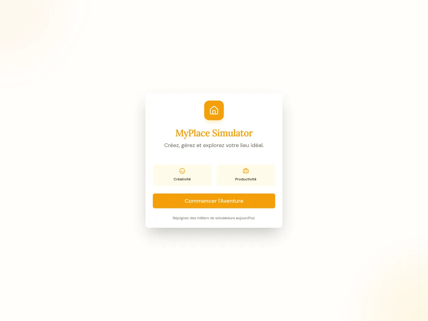 MyPlace Simulator
