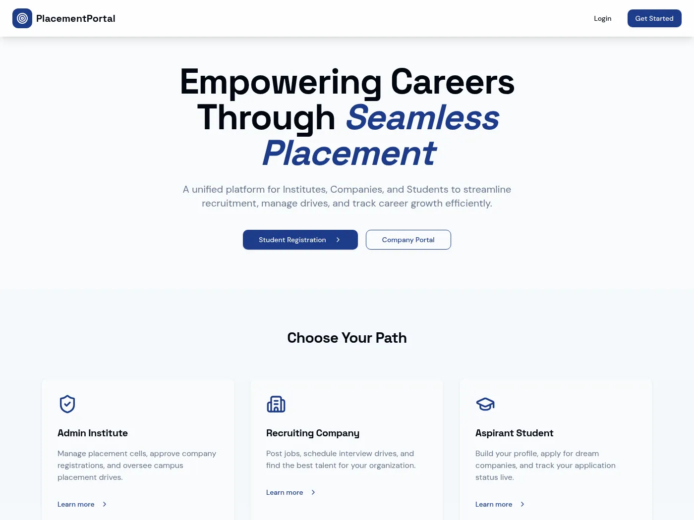 Campus Placement Portal