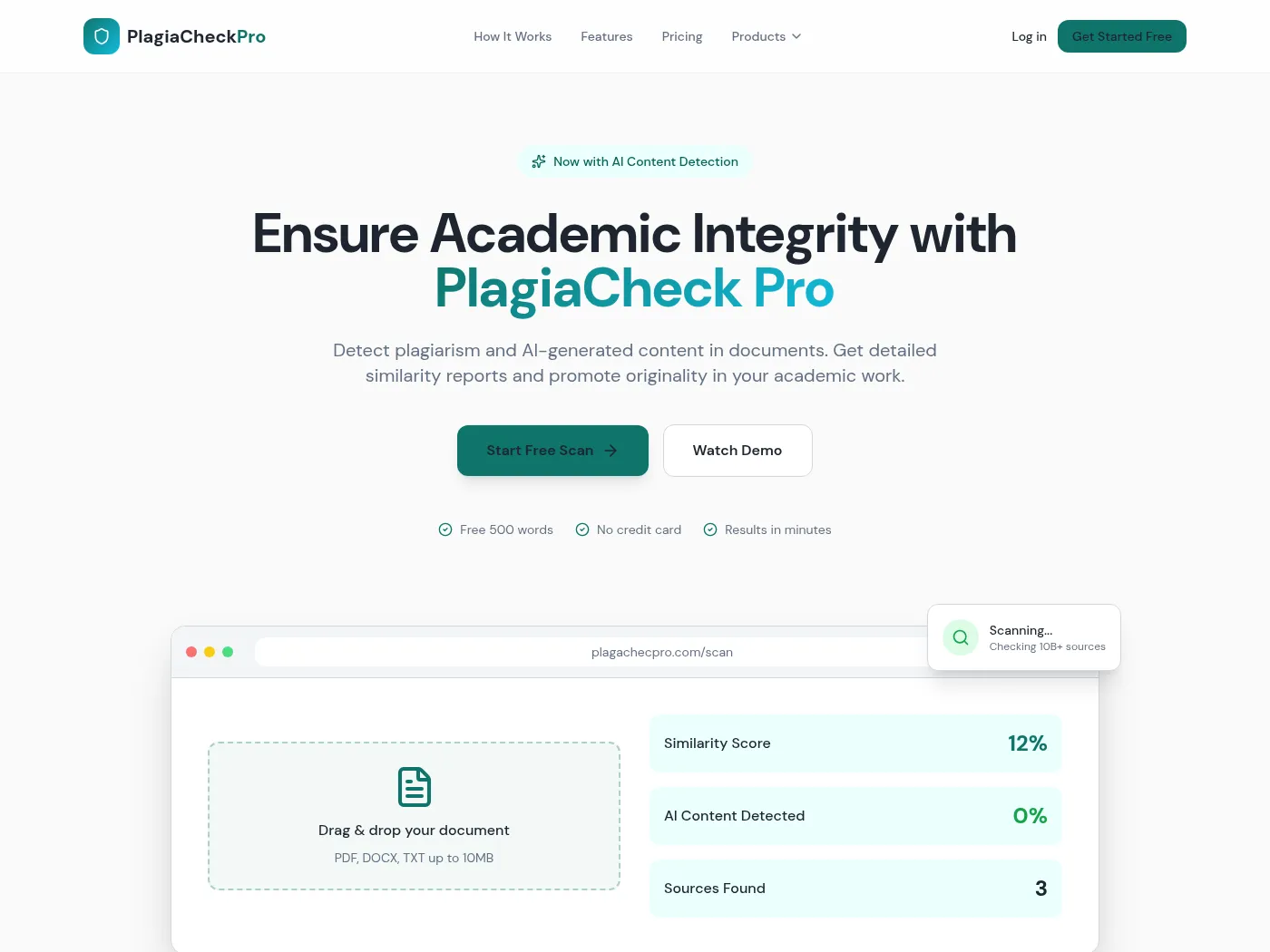 PlagiaCheck Pro