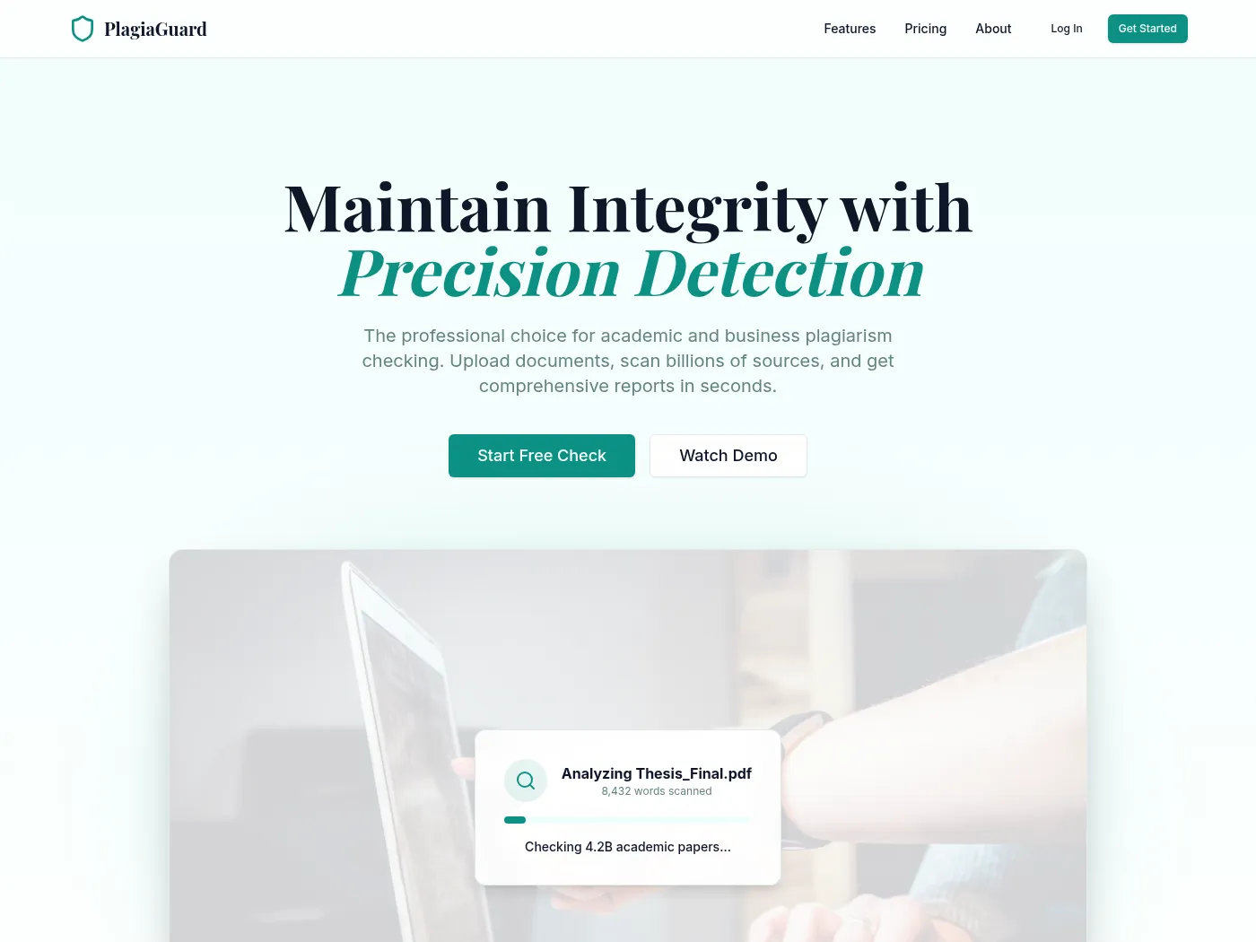 PlagiaGuard SaaS Platform