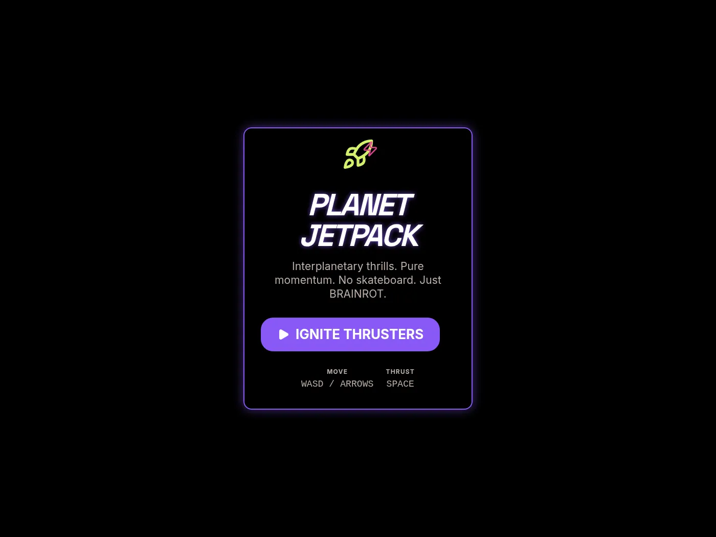 Planet Jetpack Adventure