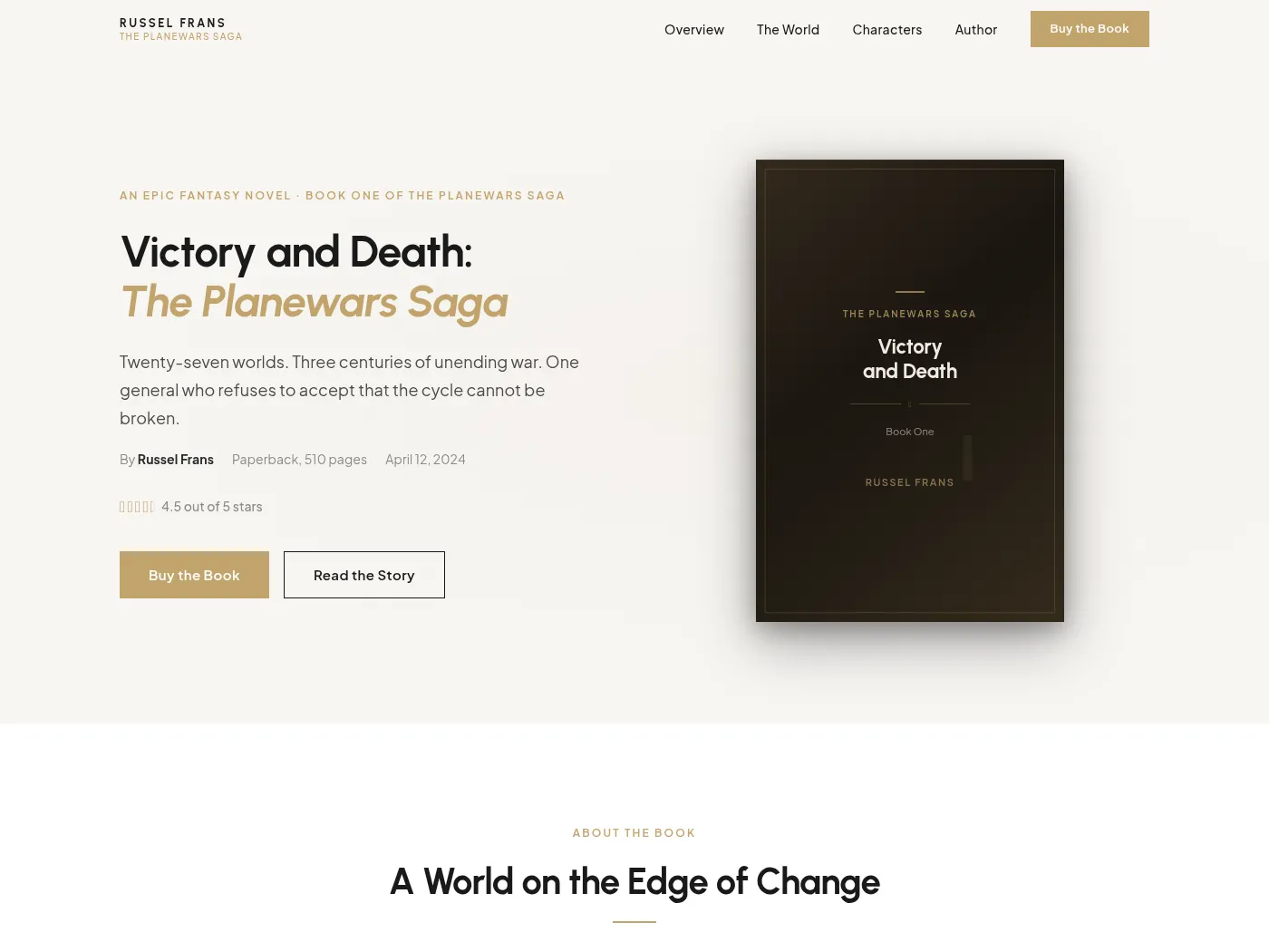 Planewars Book Landing